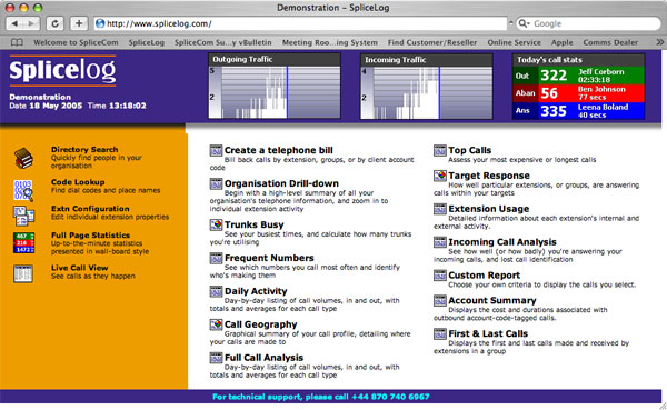 Splicecom AppleMac support